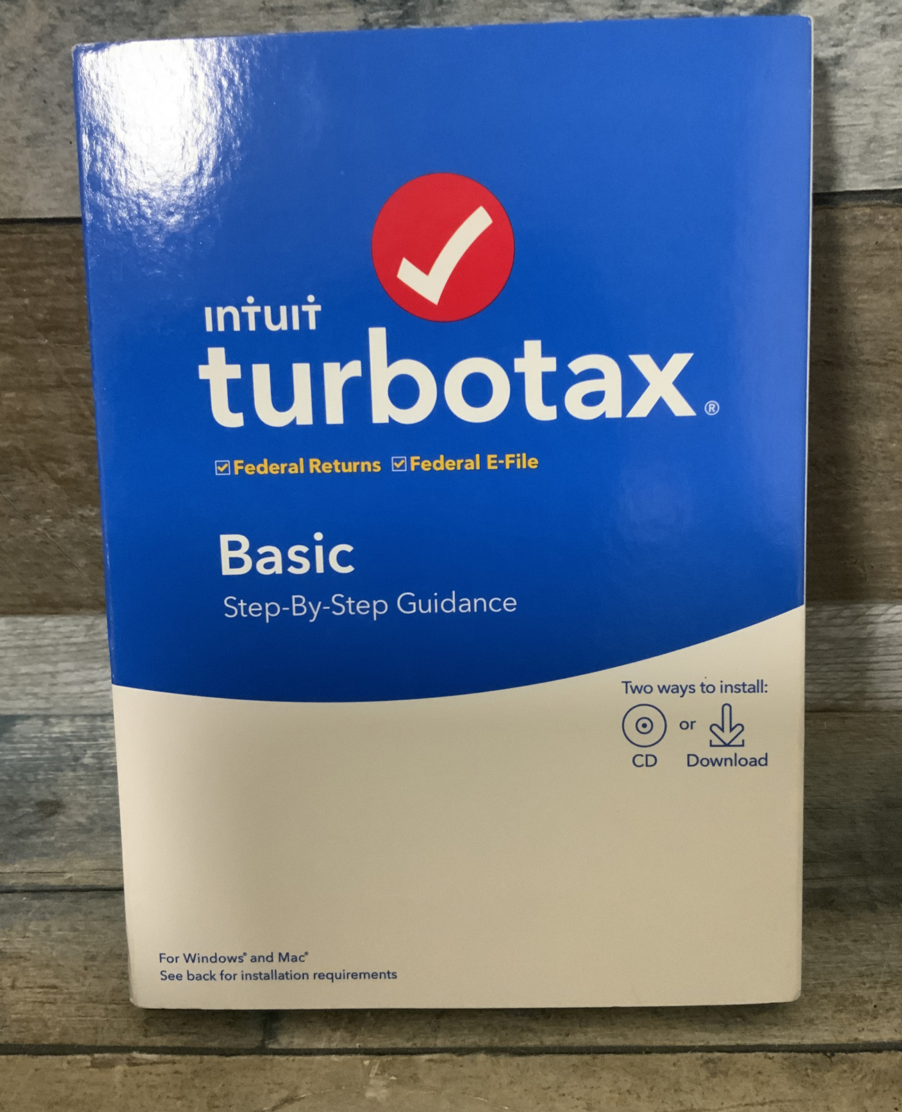 TurboTax 2019, Basic Federal Efile, for PC/Mac - International Society ...