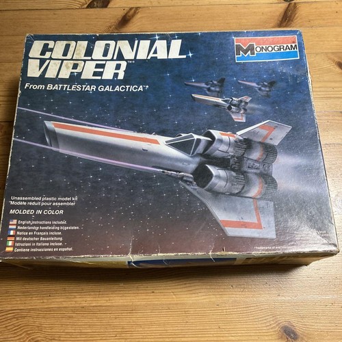 Battlestar Galactica Colonial Viper Plastic Model C493 | eBay