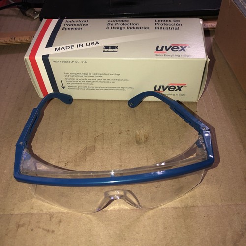 UVEX Astrospec 3000 Carolina Panthers Blue, clear Lens Safety Glasses ...