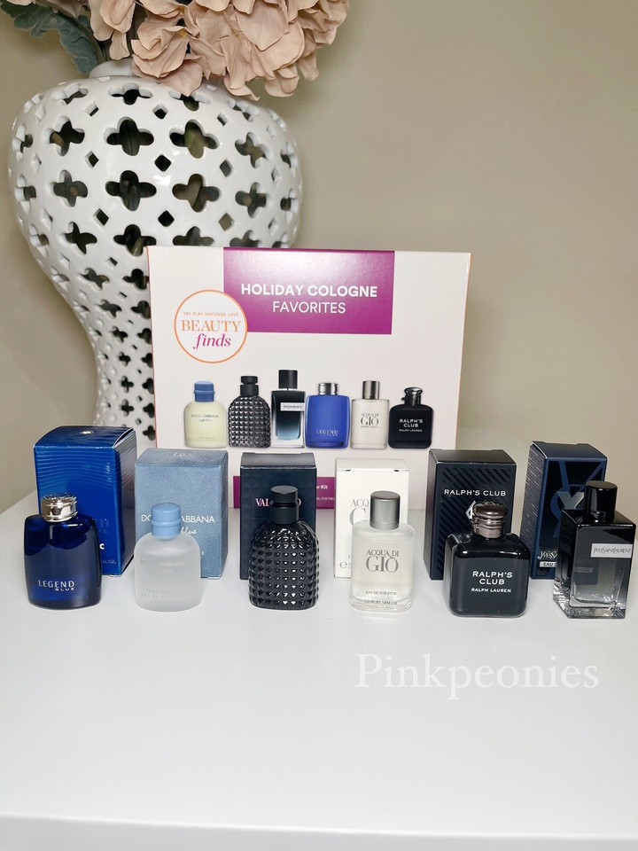 Ulta Beauty Holiday Cologne Favorites mini Perfume 6pc Set 2024 *SEE ...