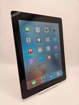Apple iPad 2 Black Wi-Fi 16GB 9.7" Display Dual Camera iOS Tablet With ...