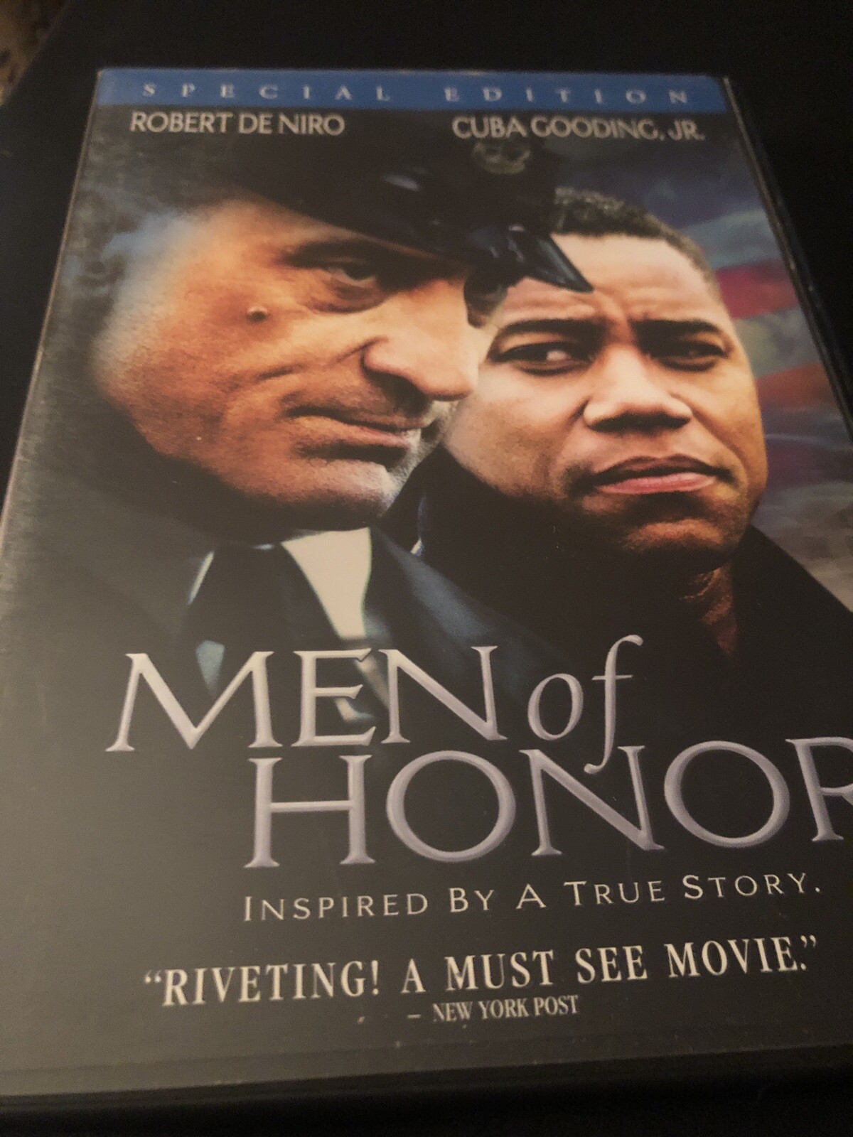 Men of Honor (DVD, 2001, Special Edition Widescreen) Robert De Niro Two ...