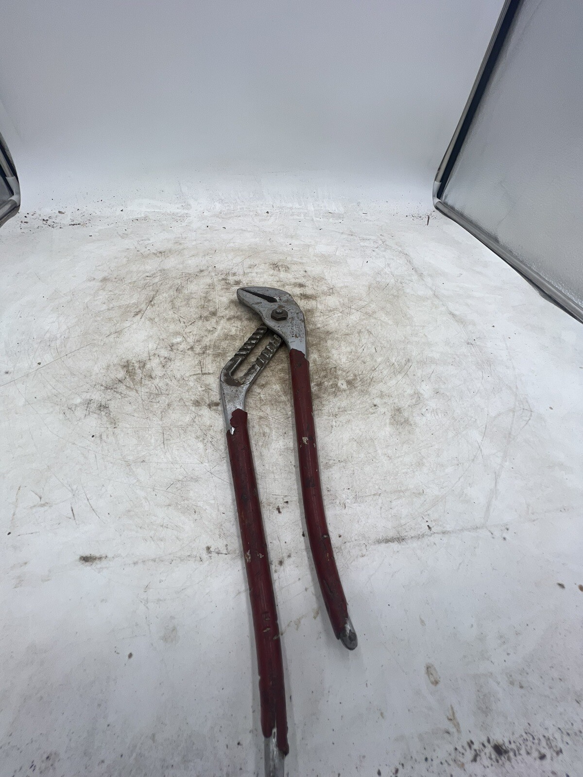 Blue Point 16” Channel Lock Adjustable Pump Pliers HL116P Red Handles ...