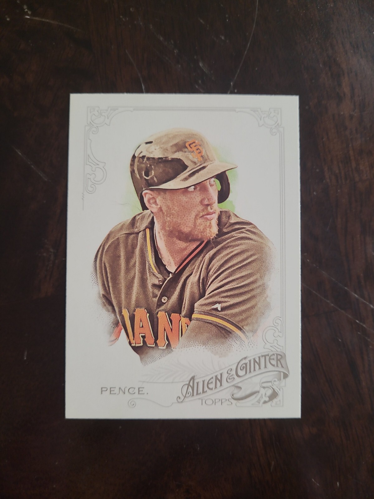 2015 Topps Allen & Ginter Hunter Pence #260 San Francisco Giants | eBay
