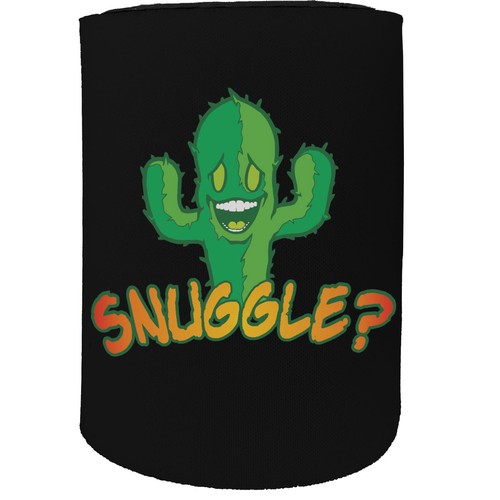 Stubby Holder - Snuggle Cactus - Funny Novelty Christmas Gift Joke Beer ...