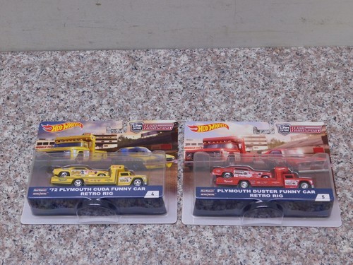 Team Transport 4&5 Plymouth Cuda Duster Funny Car Retro Rig 2018 Snake ...