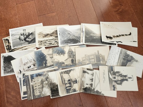 26 1920s to 1950s Real Photo Postcards With Locations RPPC | eBay