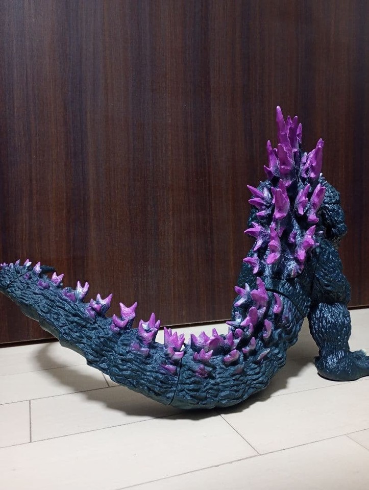 Millennium template Godzilla new century green molding Miregoji ...