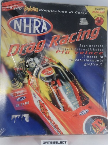 Nhra Drag Racing Pc Computer Cd-Rom Big Box Italiano Original New ...