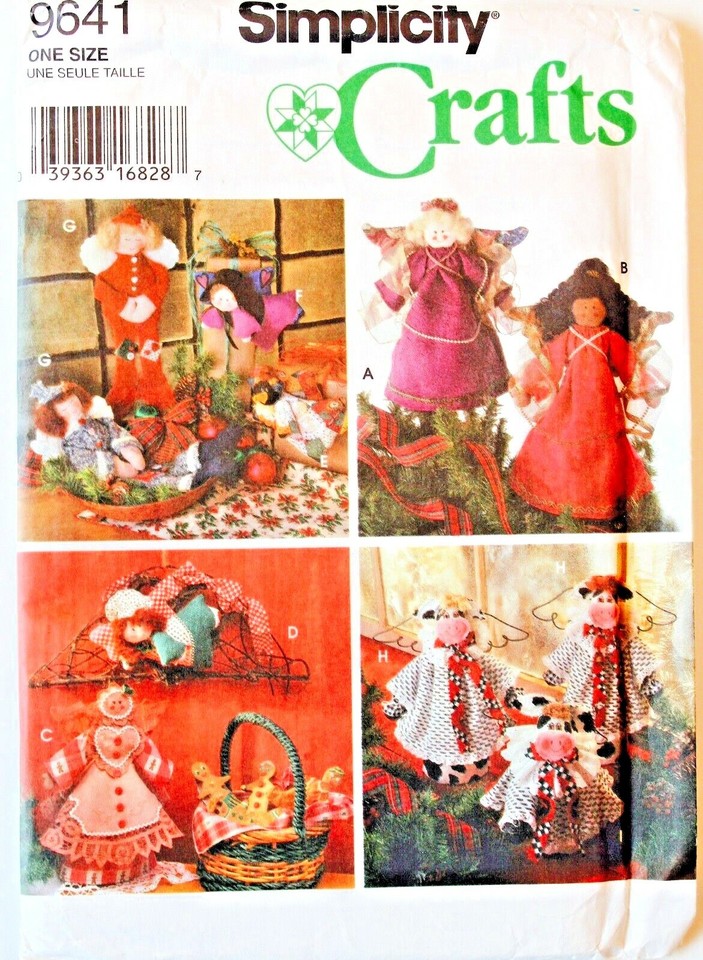 Vtg Christmas Craft Sewing Pattern ~ UC ~ U Pick! | eBay