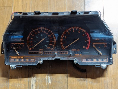 Rare Nissan Fairlady Z Z31 300Zx Us Speedometer Mile Meter For Mt ...