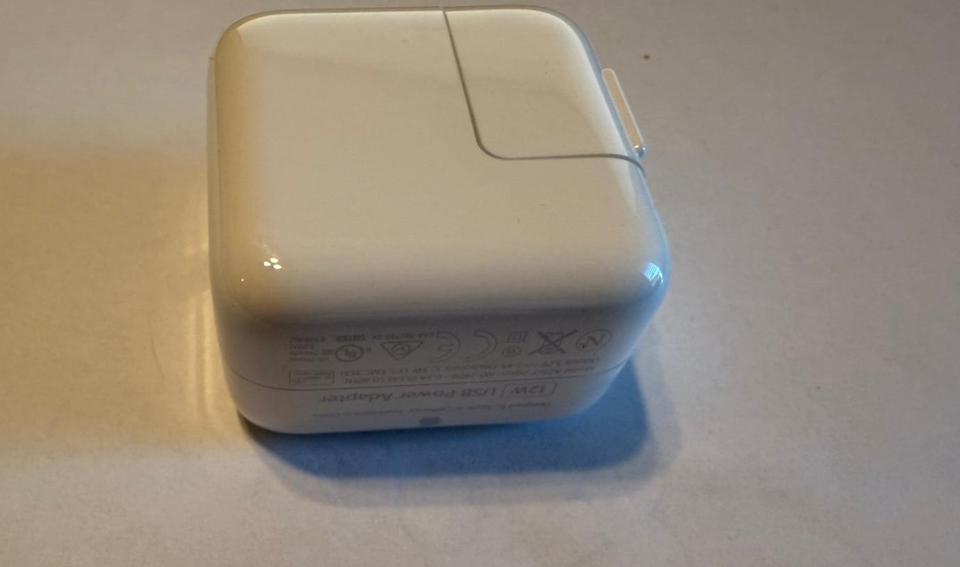 Apple 12W USB Power Adapter iPad iPhone Charger Type A Wall A2167 ...