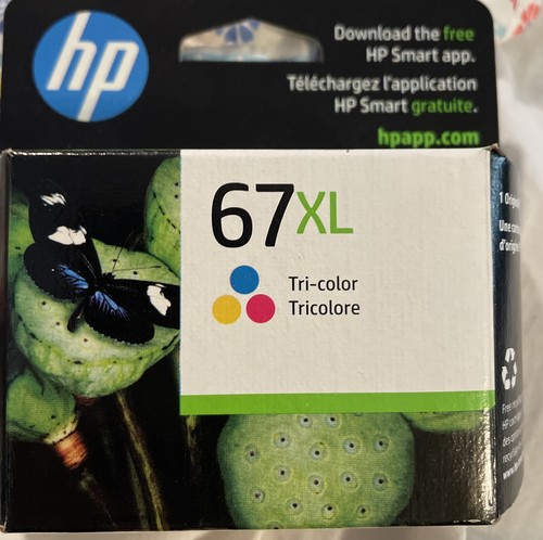 HP 67XL High Yield Tri-Color Original Ink Cartridge(3YM58AN ...