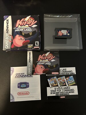 Kirby Nightmare in Dreamland Nintendo GameBoy Advance | GBA | CIB ...