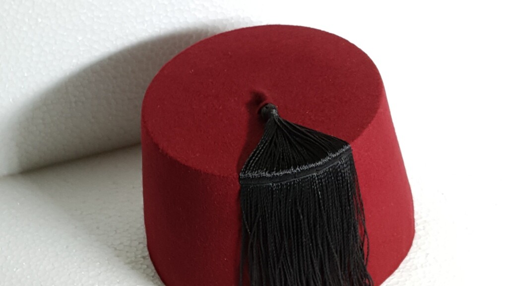 FEZ AUTHENTIC TURKISH GENUINE FES Ottoman Tarbush Red & Silk Tassel | eBay