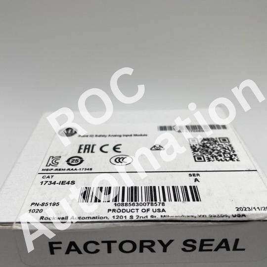 2023 New Sealed Allen-Bradley 1734-IE4S Guard I/O Safety 4-Channel ...