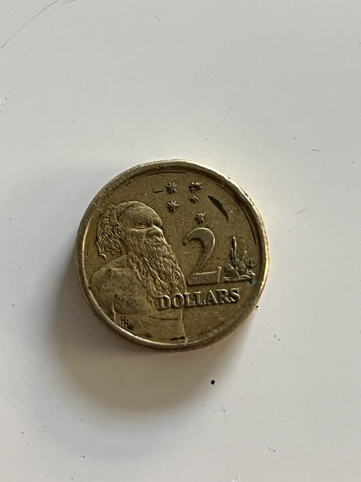 *TRUE RARE 1988 Australian $2 COIN HH RDM initials circulated* Round ...