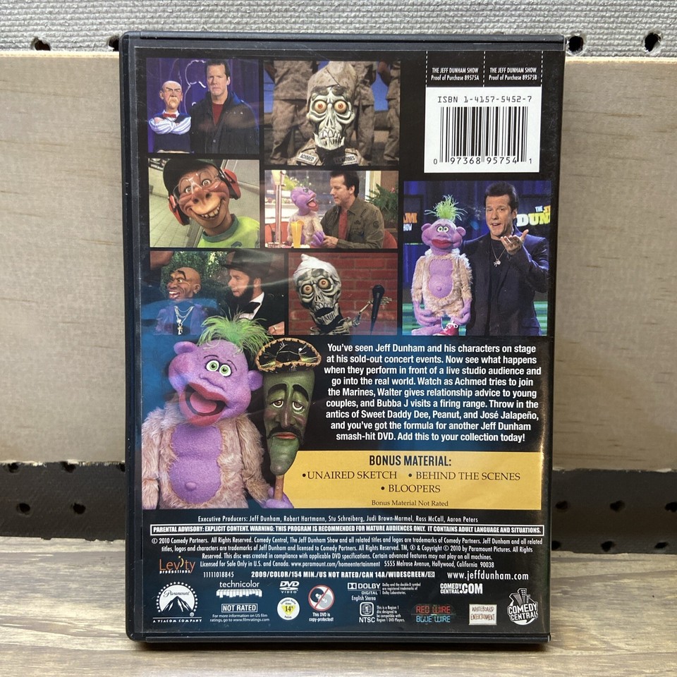 The Jeff Dunham Show - DVD - Like New - Jeff Dunham - NR (Not Rated ...