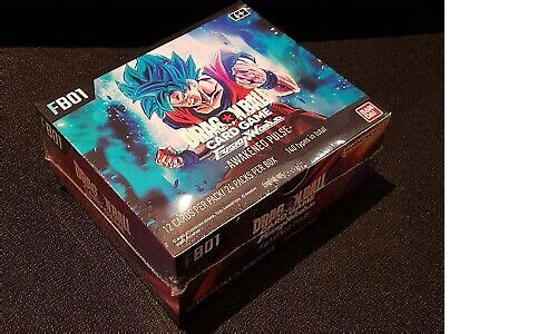 Dragon Ball Super Fusion World: Awakened Pulse English Booster Box FB01 ...