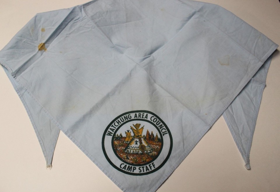 D27 BSA Neckerchief, Camp Watchung STAFF, Watchung Council New Jersey ...