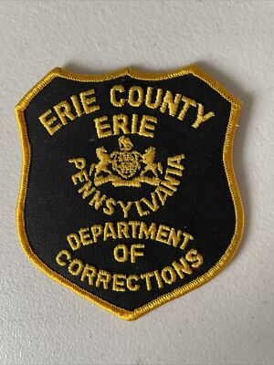 Erie County Erie Pennsylvania Department Of Corrections Patch | eBay
