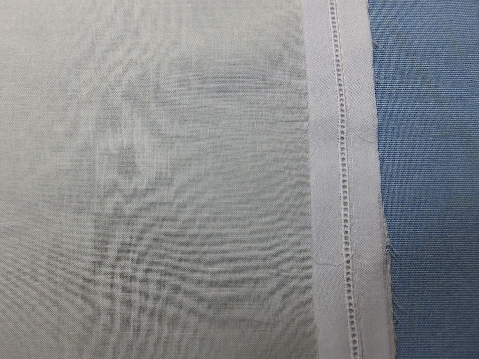 Heirloom Batiste Fabric/100 % Cotton/White-60"/Ivory-45"/NEW-By the ...