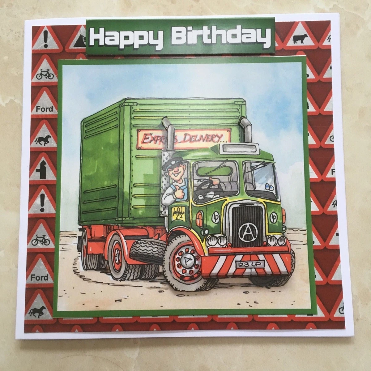 Happy Birthday Trucker