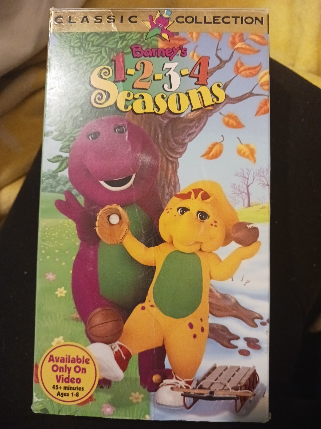 Barneys 1-2-3-4 Seasons (VHS, 1996) Classic Collection 45986020123 | eBay