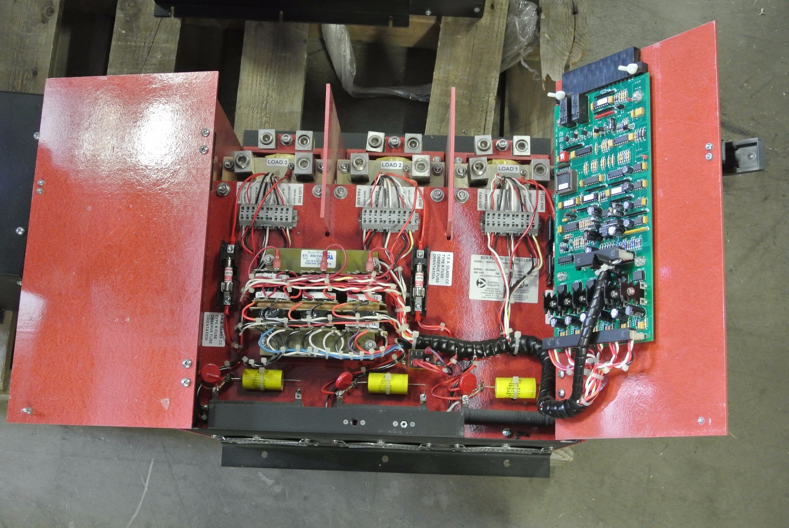 Control Concepts Model 3629C Three Phase Power Controller 480 VAC for ...