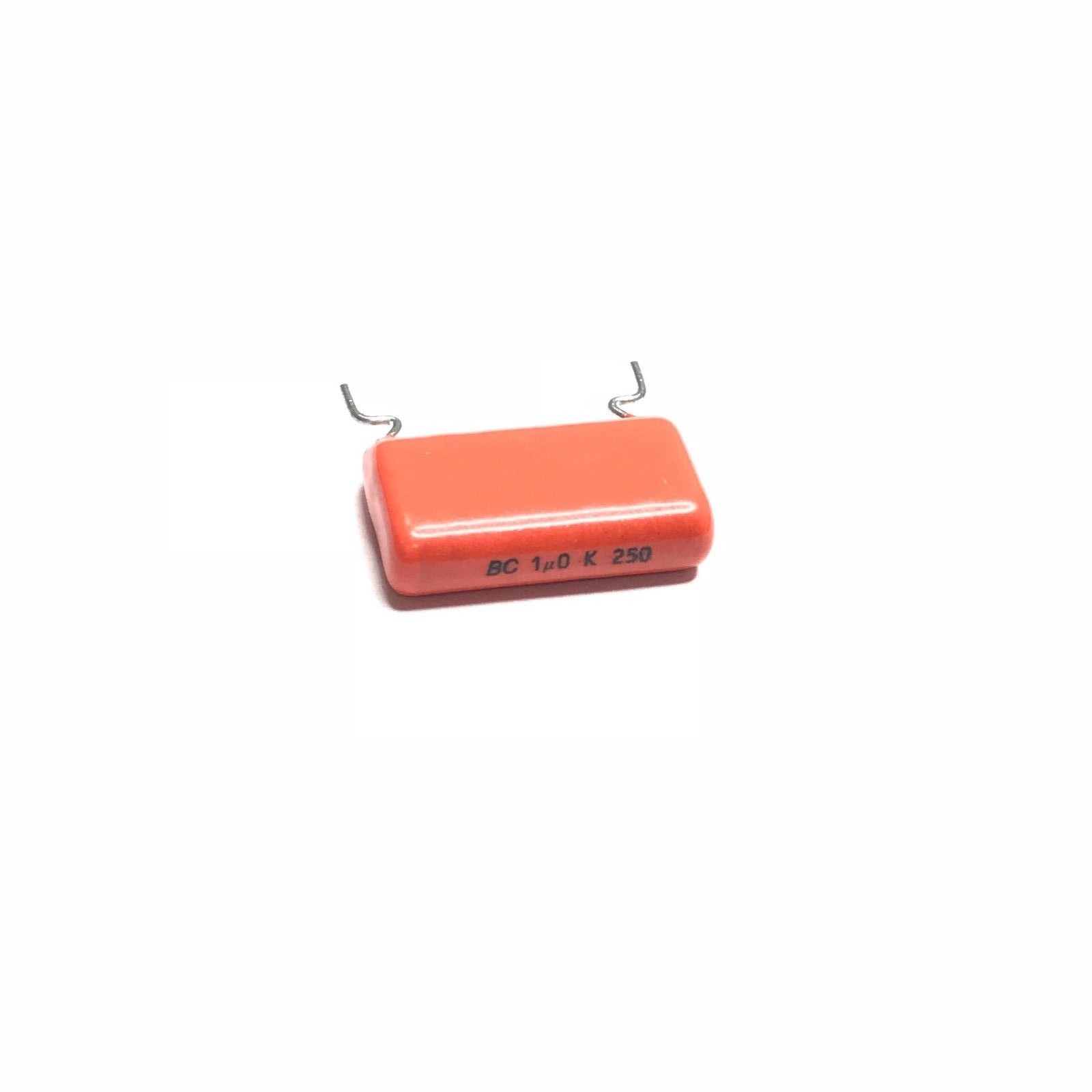 5PCS-2222 368 45105, MFR= BCC, Capacitor, Film, , 1.0uF, 250V, 10% ...