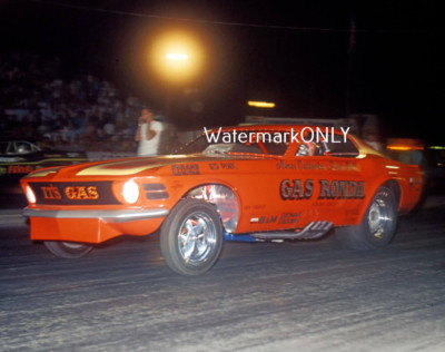 Gaspar "Gas" Ronda 1969 Ford Mustang NITRO Funny Car PHOTO! #(8b) | eBay