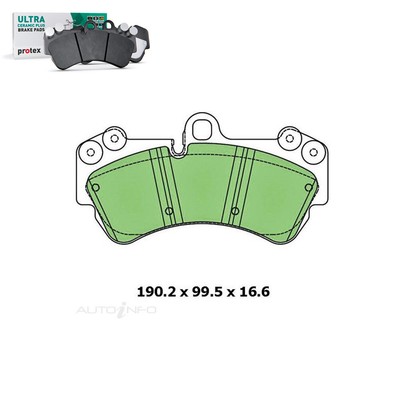Front Brake Pad Set FOR Porsche Cayenne Cayman Volkswagen Touareg 7L 03 ...