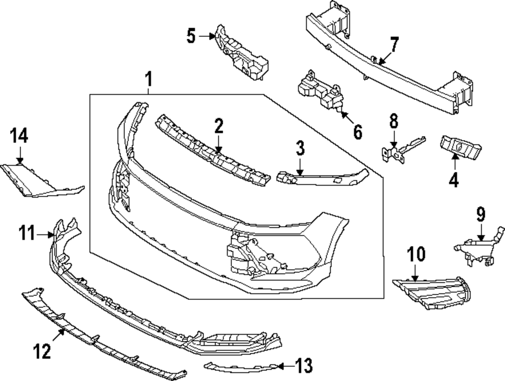Genuine Hyundai Side Molding 86595-L1510-PNF | eBay