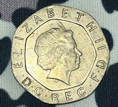 Queen Elizabeth II 2005 Twenty Pence 20P Coin UK Royal Mint Collectible ...