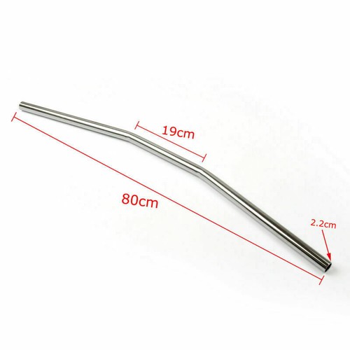 Chrome Cafe Racer 7/8" Handlebar Bar For Honda CB GS XS 650 750 850 900 ...