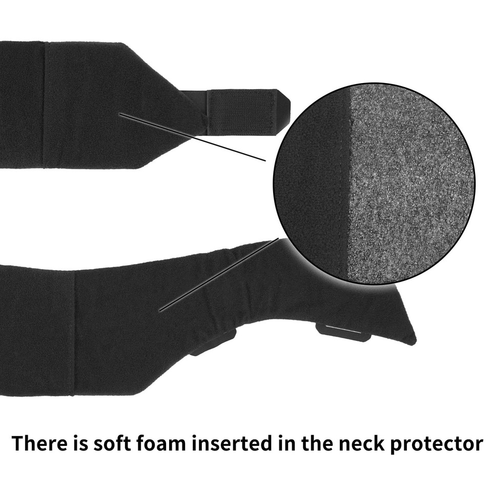 Tactical Neck Guard Neck Protector for Hunting Airsoft Vest Gear ...