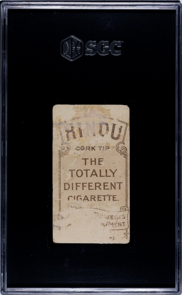 1909-11 T206 Hindu Brown George Browne SGC Authentic - Chicago Cubs | eBay