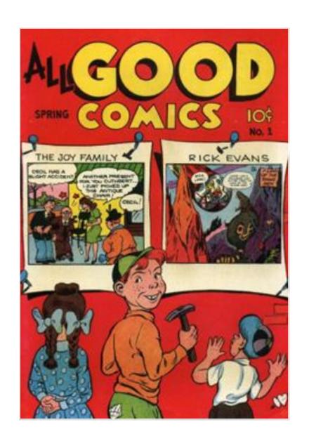 All Good Comics #1 (Spring 1946, Fox) for sale online | eBay
