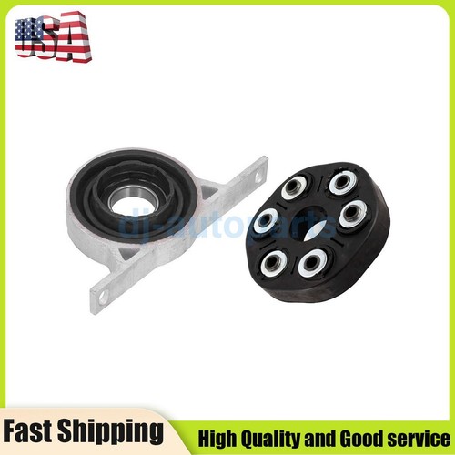 Driveshaft Flex Disc+Center Support Bearing Set For BMW 26127513218 ...