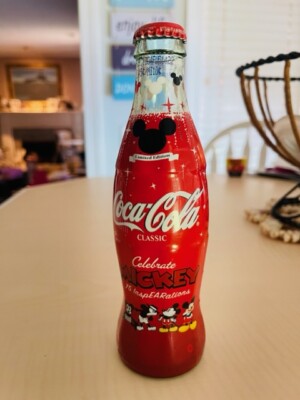 Cola-Cola Celebrate Mickey 75 InspEARations Limited Edition 8 oz Coke ...