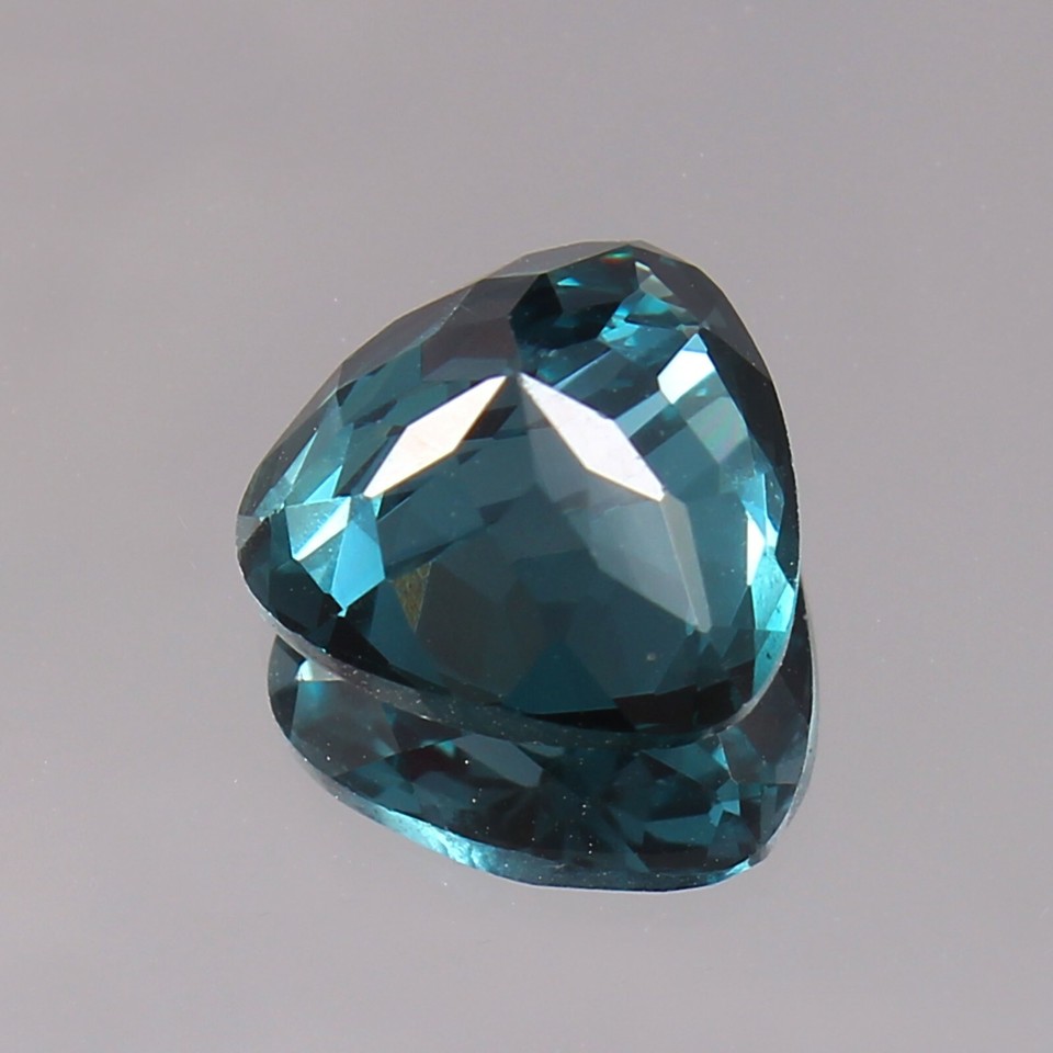 AAA 2.40 Ct Natural Indicolite Blue Green Tourmaline Trillion Cut Loose ...