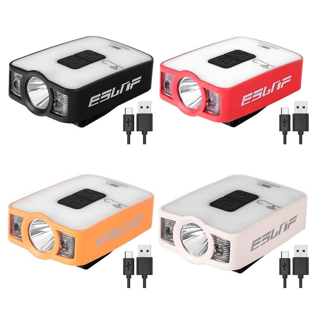 LED Smart Sensor Cap Clip Light XPG+COB Portable Headlamp for Fishing ...