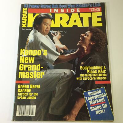 VTG Inside Karate Magazine April 1988 - Kennpo's New Grand-master Sam ...