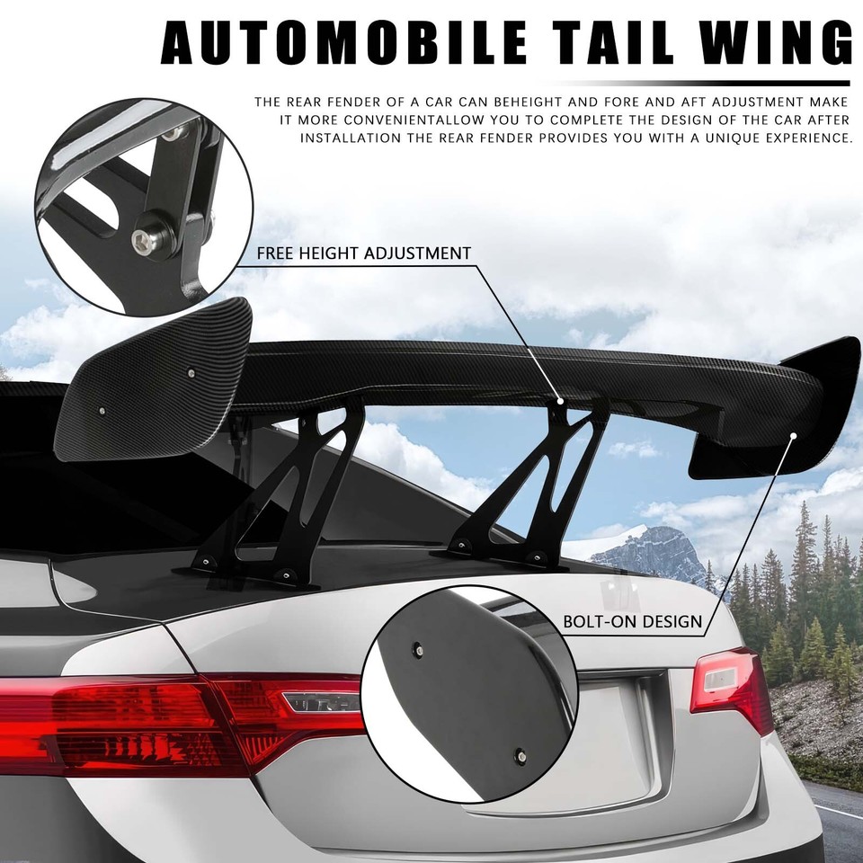46" Rear Trunk Spoiler Racing GT Racing Tail Wing For Lexus LS430 LS460 ...