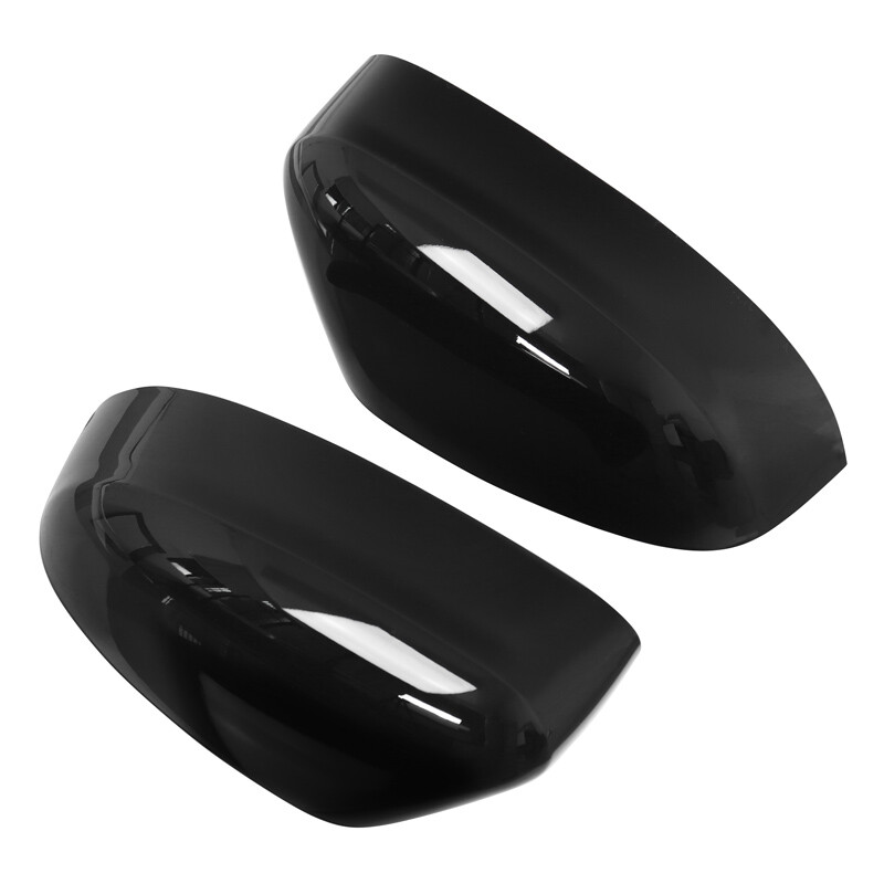 2x Gloss Black Door Wing Mirror Cover Caps Fit For Ford Focus MK3 2012 ...