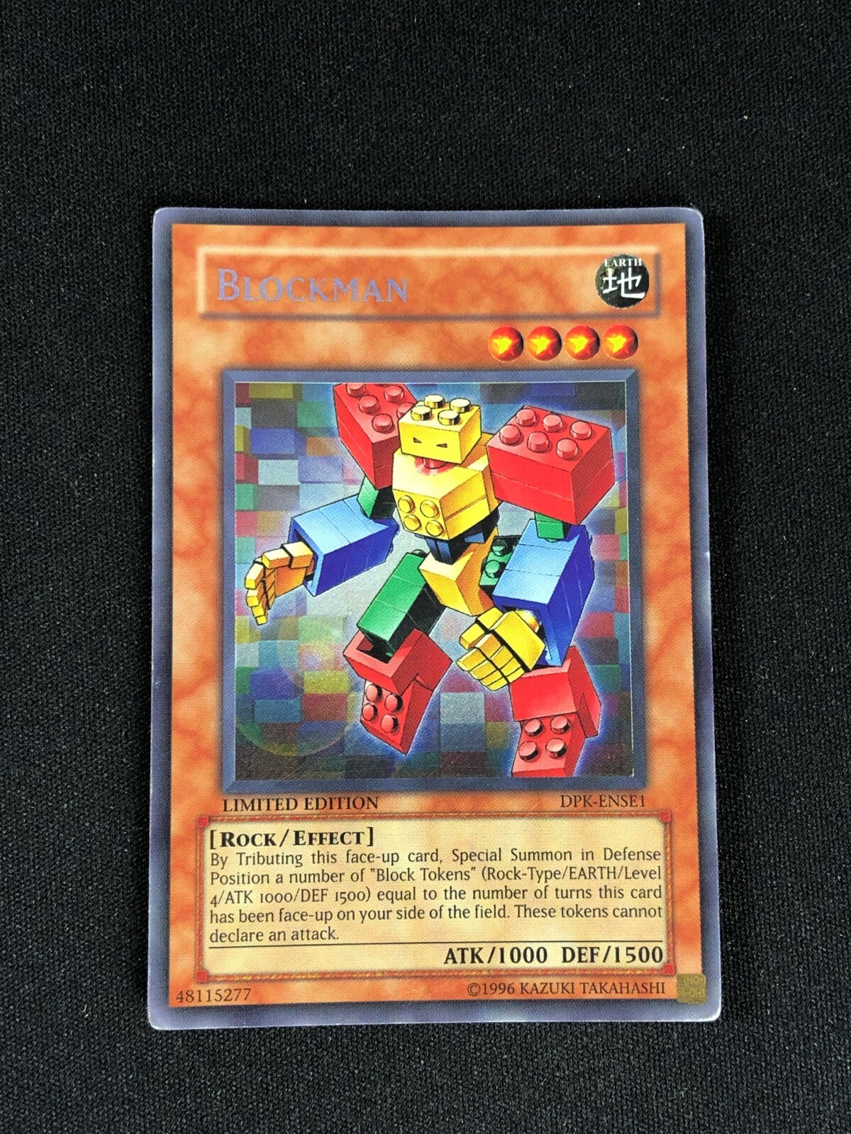 YUGIOH BLOCKMAN DPK-ENSE1 SECRET HP/CREASES | eBay
