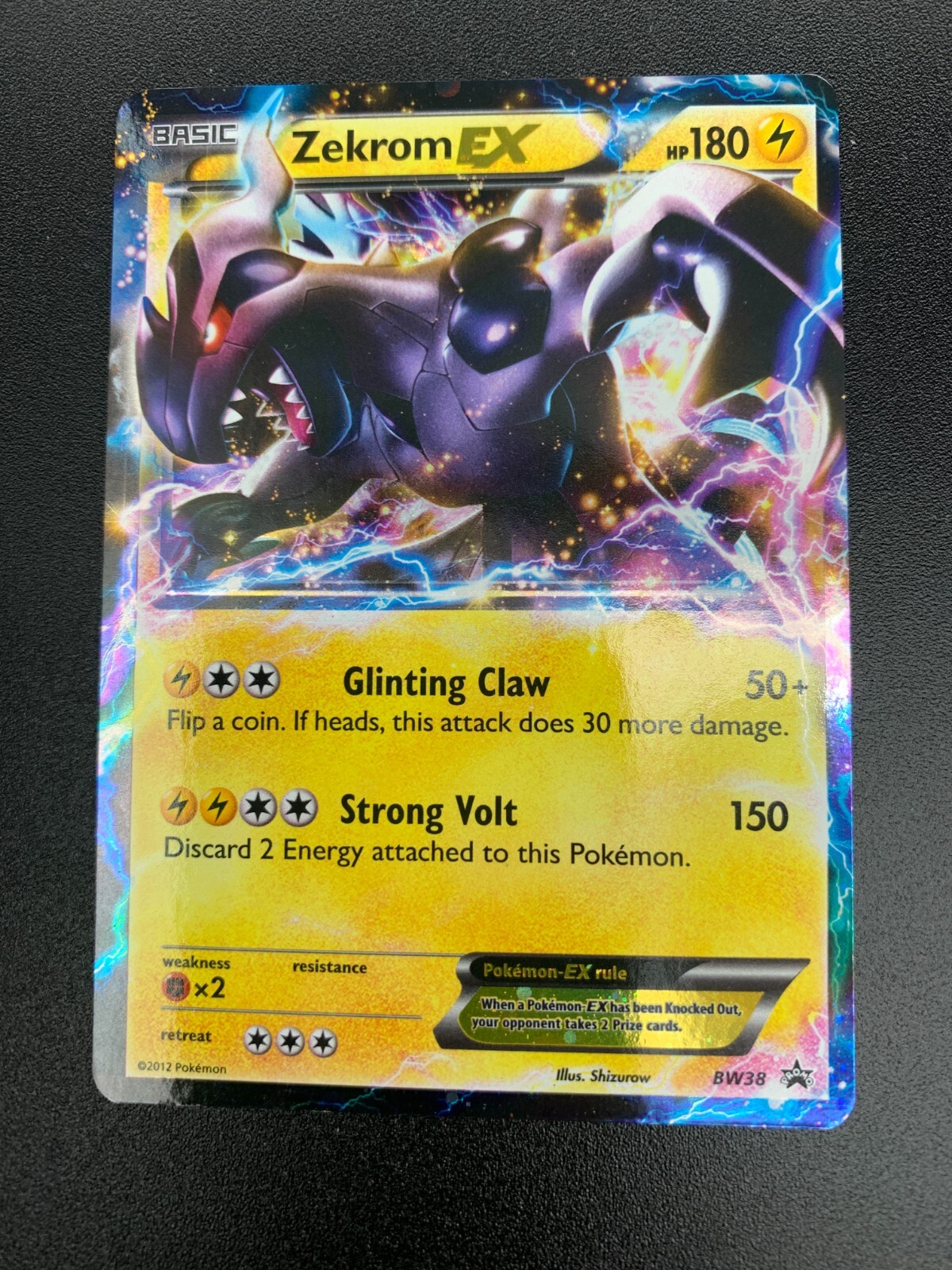 Pokemon Zekrom Card