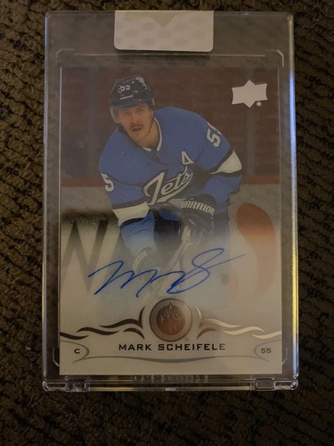 18/19 Upper Deck Clear Cut Autograph #CC-MS Mark Scheifele Winnipeg ...