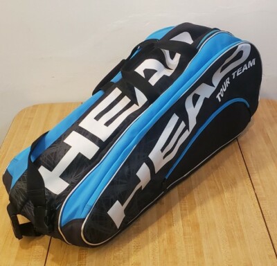 Head Tour Team Tennis Bag Blue and Black with CCT Used | eBay