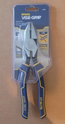 IRWIN VISE-GRIP 8" inch Lineman Pliers 1968334 | eBay